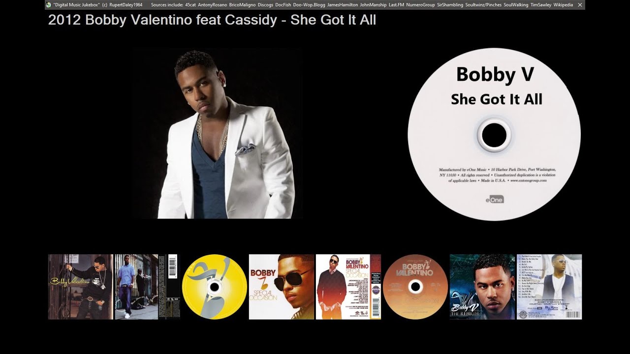 2012 FAST: Bobby V featuring Cassidy - She Got It All [eOne 2424] - YouTube