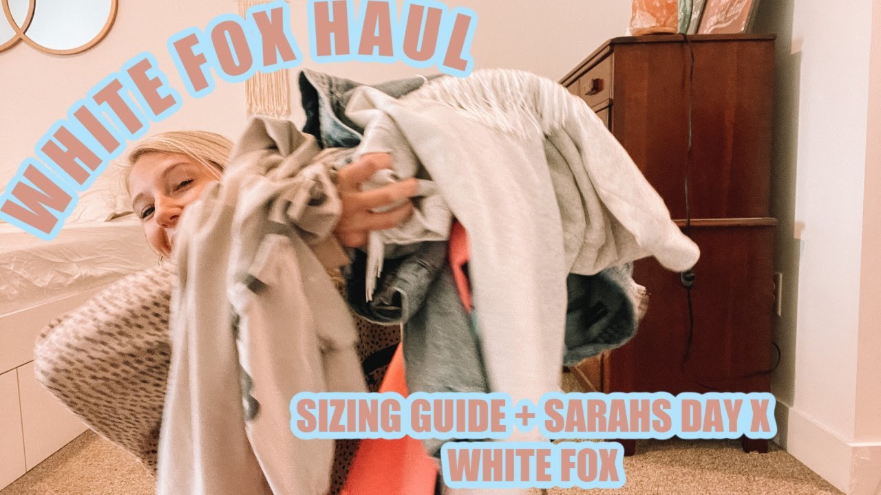 White Fox Boutique Try On Haul / 2021 / Sarahs Day Collab - YouTube