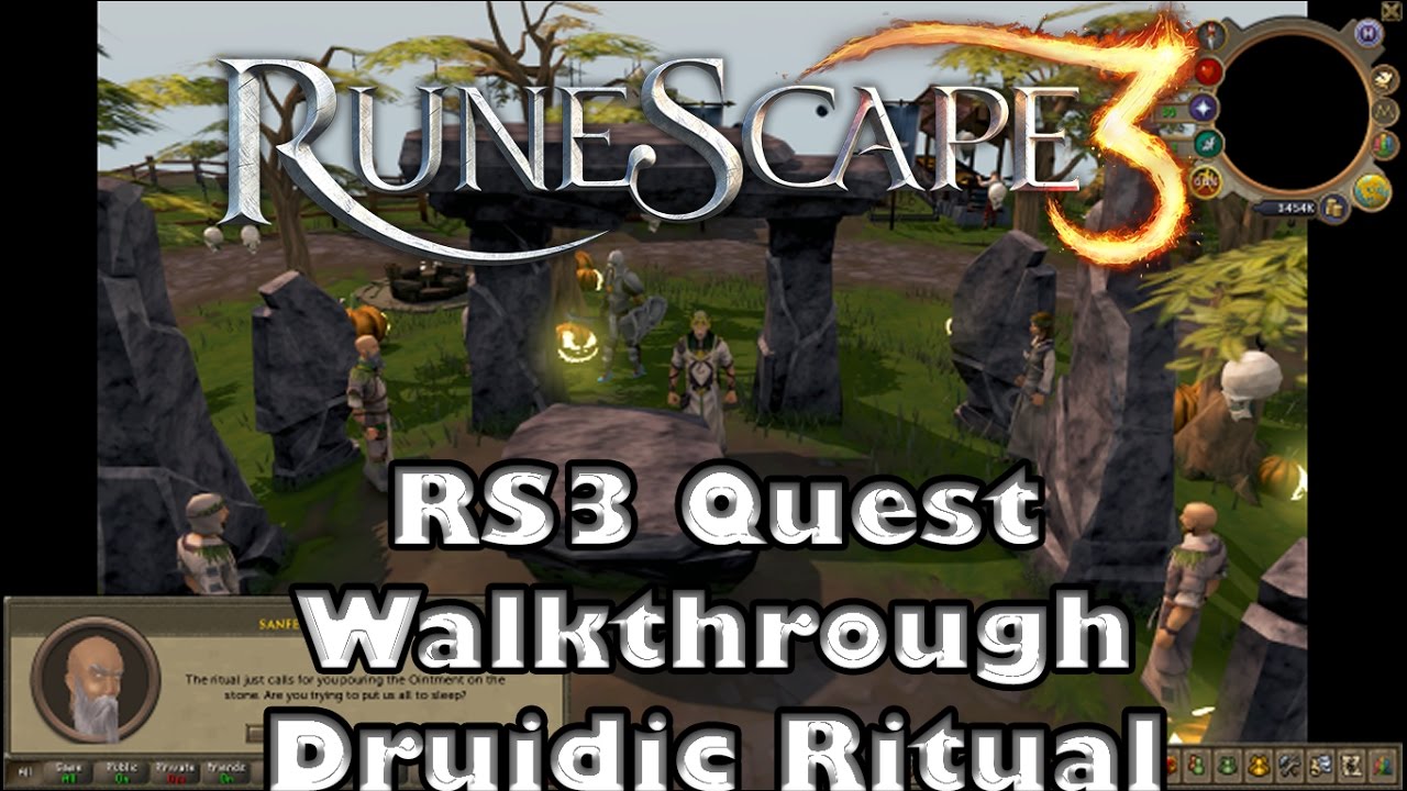 Rs3 Quest Guide - Druidic Ritual - 2017 (Up to date) - YouTube