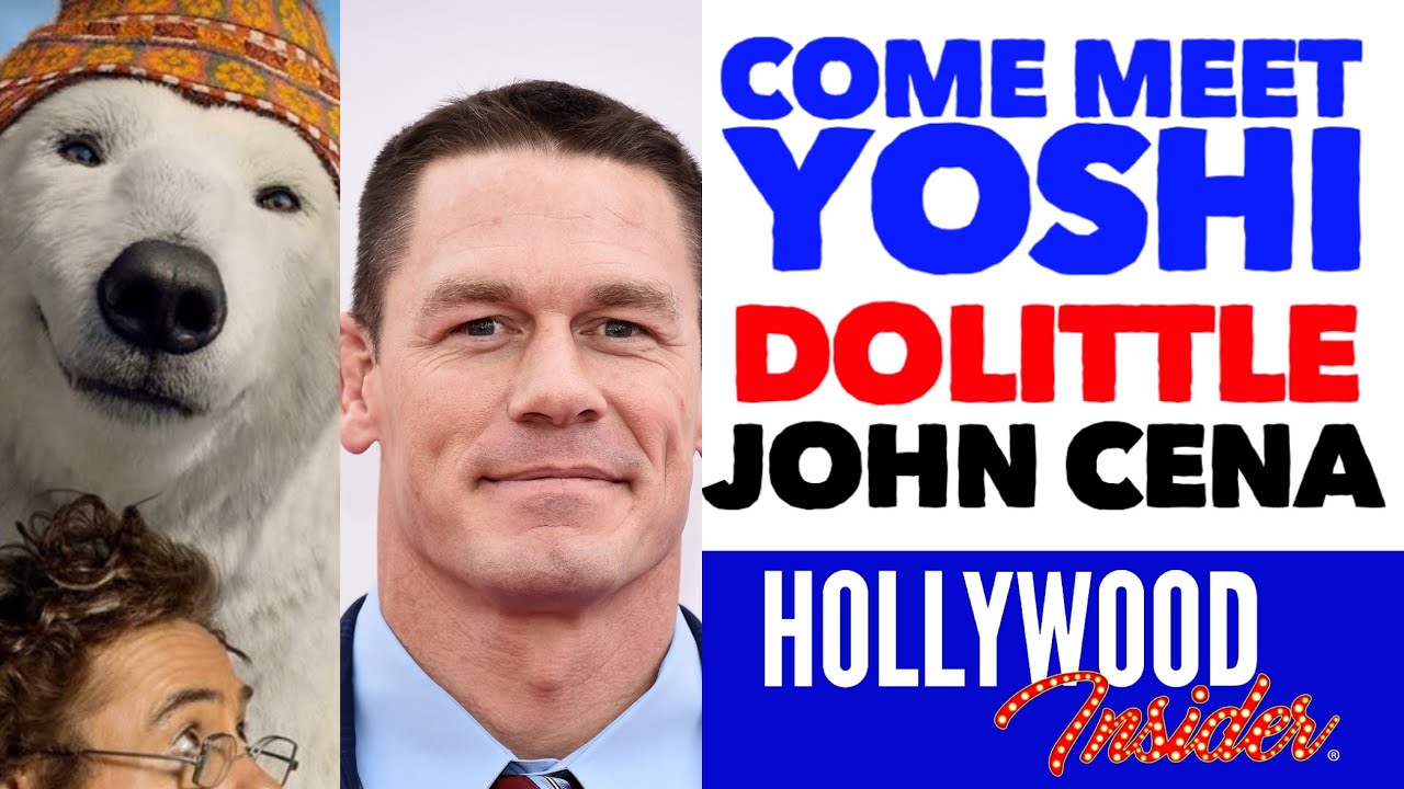 Meet John Cena's Yoshi 'DOLITTLE' Reactions | Robert Downey Jr., John ...