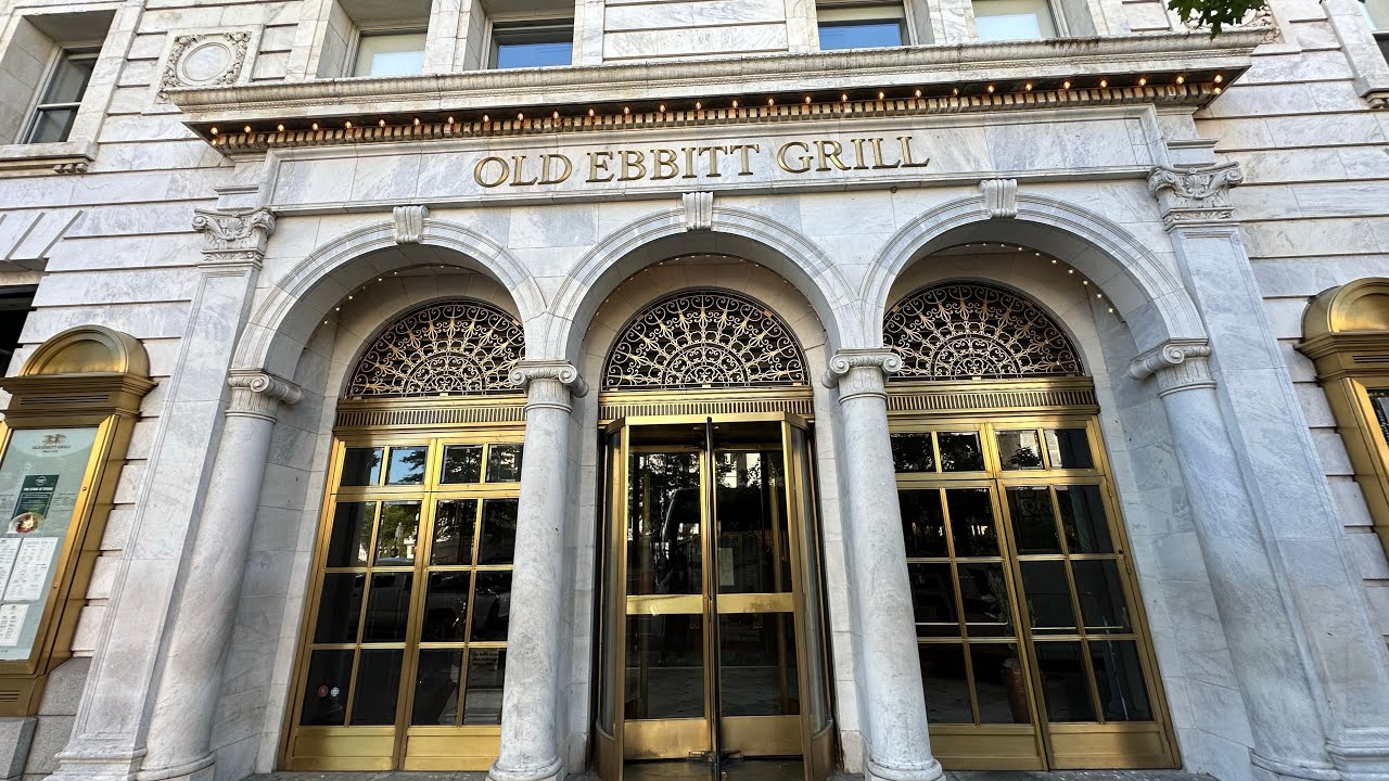 Old Ebbitt Grill Washington DC - YouTube