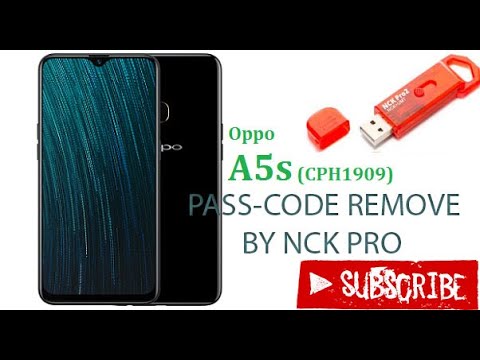 How To Remove Pass-Code OPPO A5s CPH1909 Using NCK Pro - YouTube