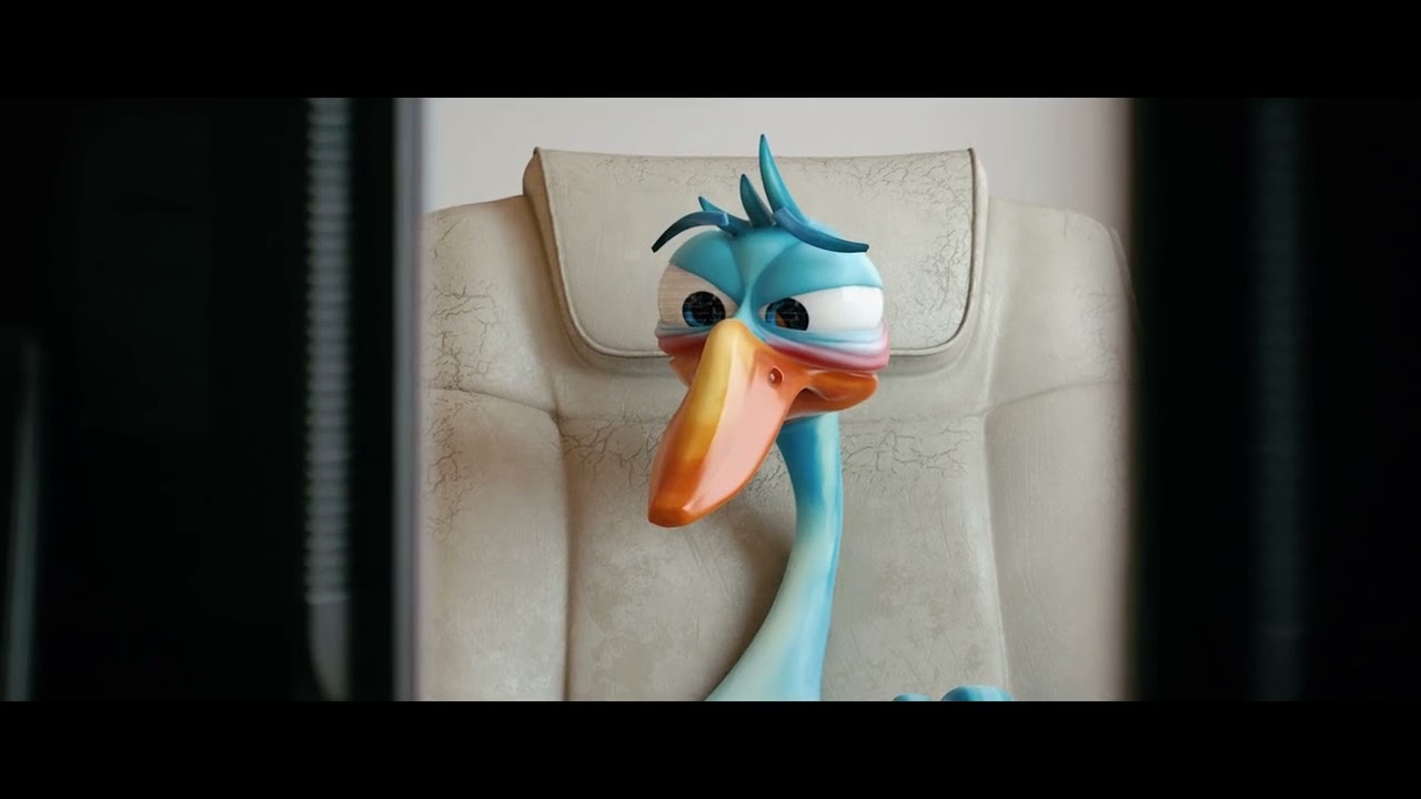 Gordon Goose Risky Life! Funny animated short - YouTube
