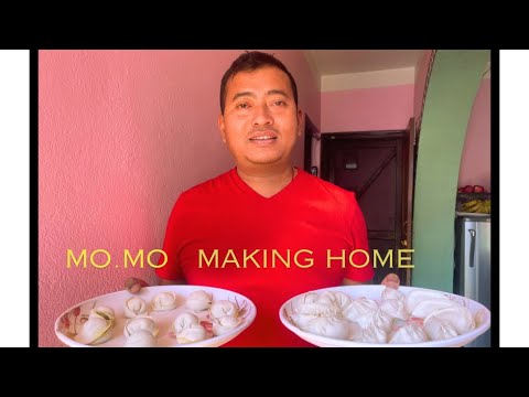 Making momo with my family after a long time - YouTube