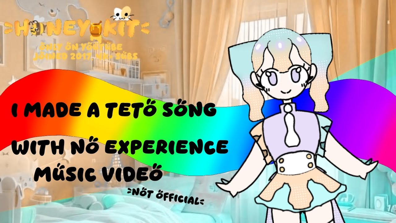 I made a teto song with no experience, music video @SSPhuss - YouTube