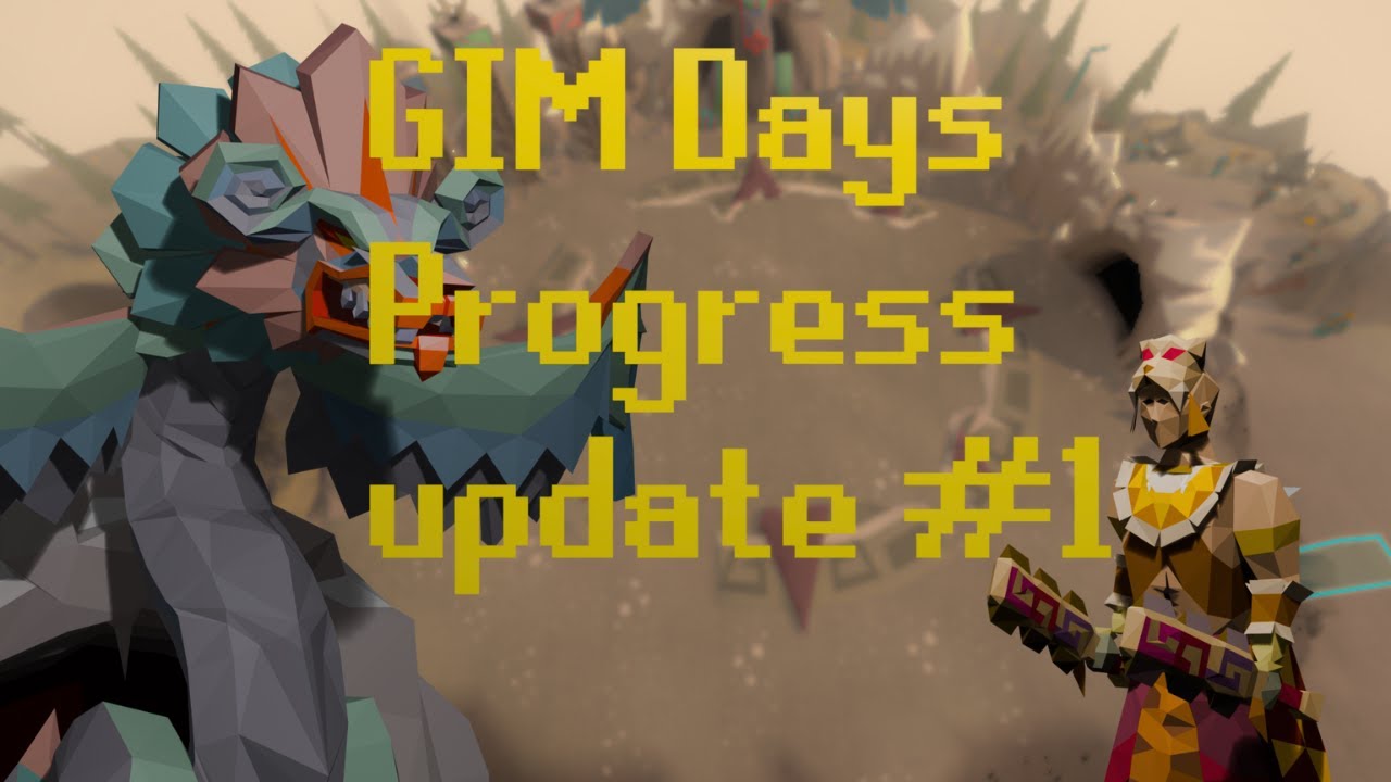 GIM Days Progress Update #1: The Huey grind starts - YouTube