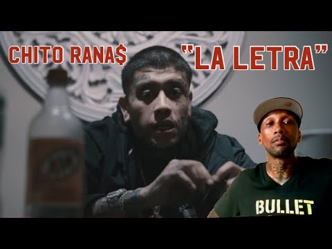 Chito Rana$ - La Letra (Official Music Video) REACTION - YouTube