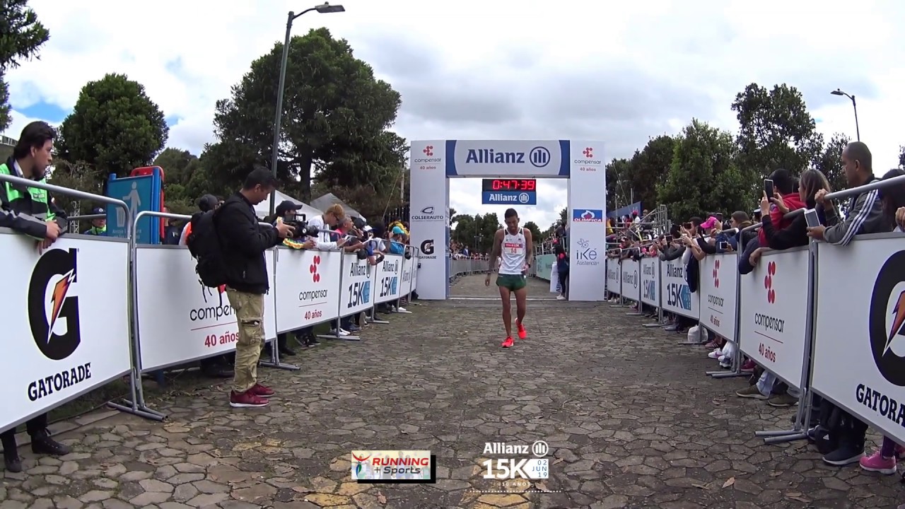 John Tello Campeón Carrera Allianz 15k 2019 - YouTube