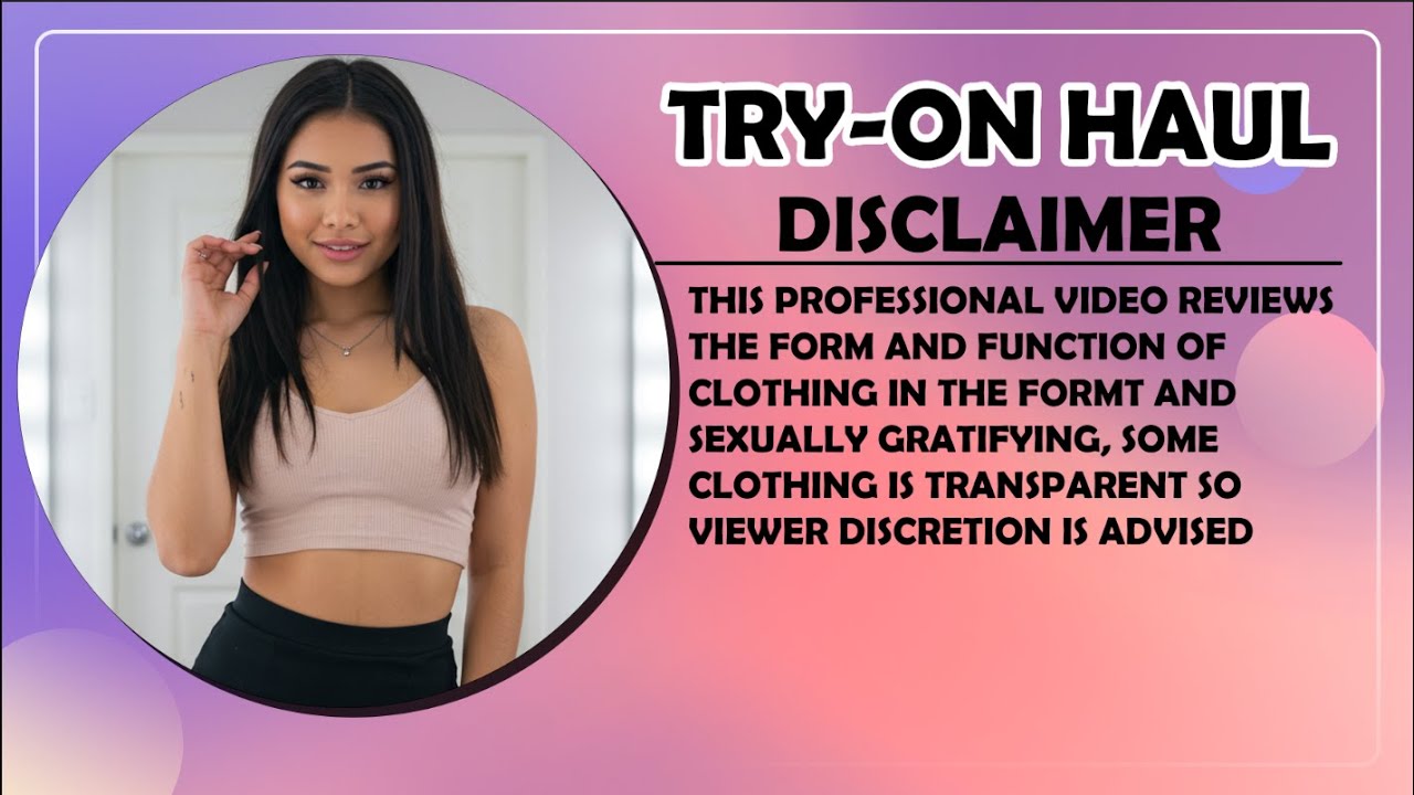 4K Transparent Dress Try on Haul [ Streetwear try on Haul] See Through ...