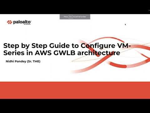 Step by step guide to build Centralized architecture with AWS GWLB - YouTube