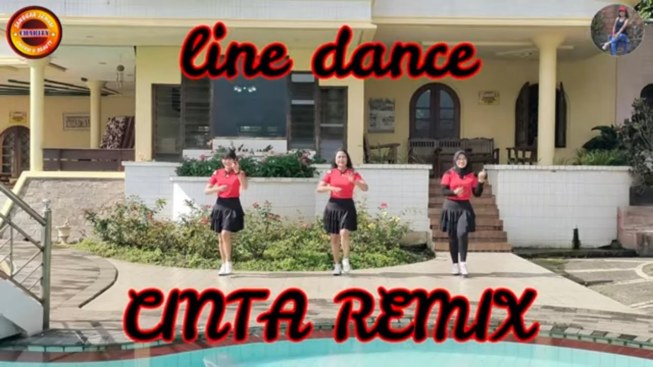 LINE DANCE CINTA REMIX By SANGGAR SENAM CHARITY - YouTube