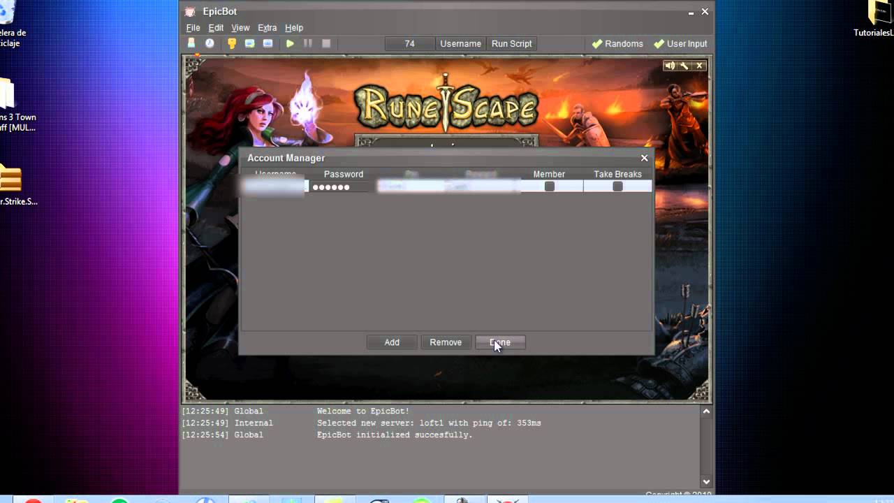 Como descargar un bot para runescape - YouTube