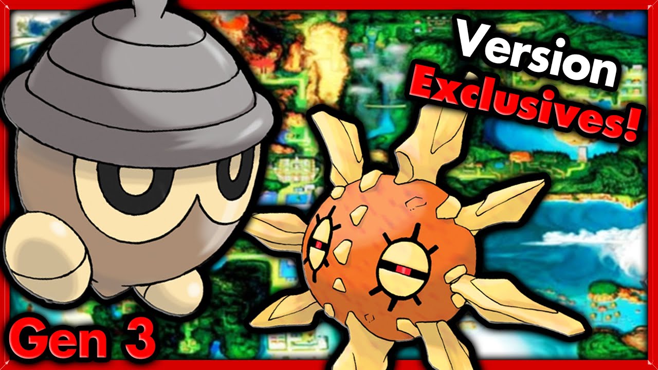 Can I Beat Pokemon Ruby with ONLY Version Exclusives? 🔴 Pokemon ...
