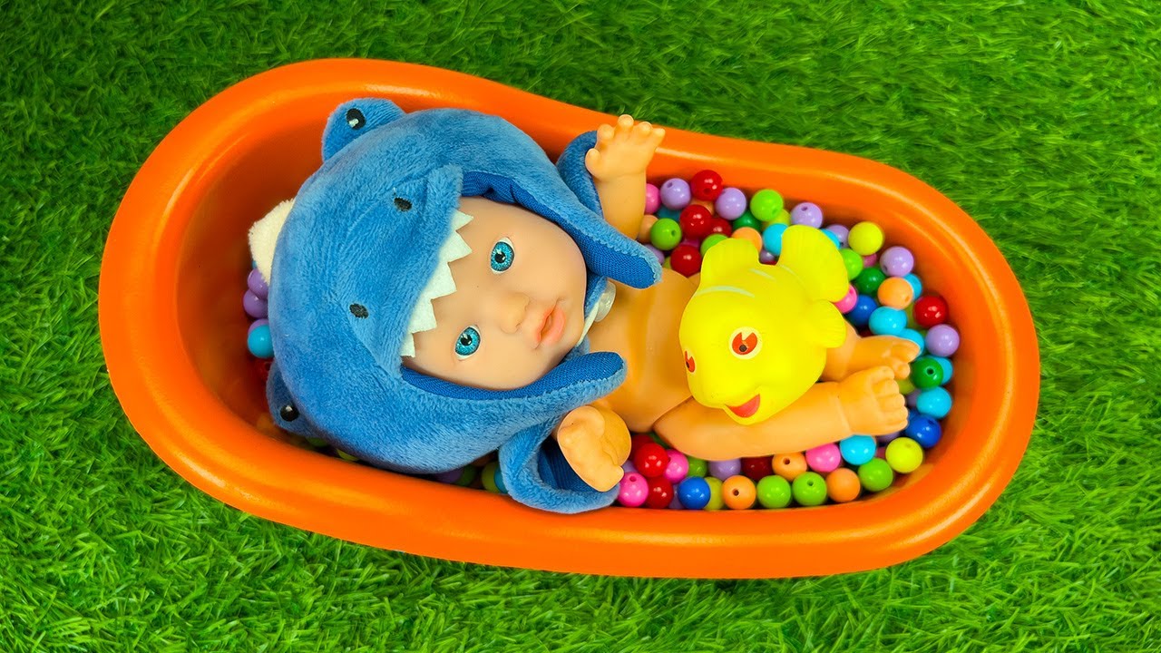 Soft Slime Coating & Candy Color Mixing in a Tub | ASMR Magic - YouTube