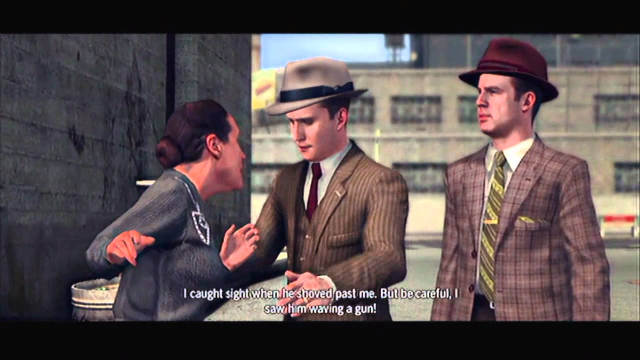 L.A. Noire: Cole Phelps and his Cool Hat - YouTube