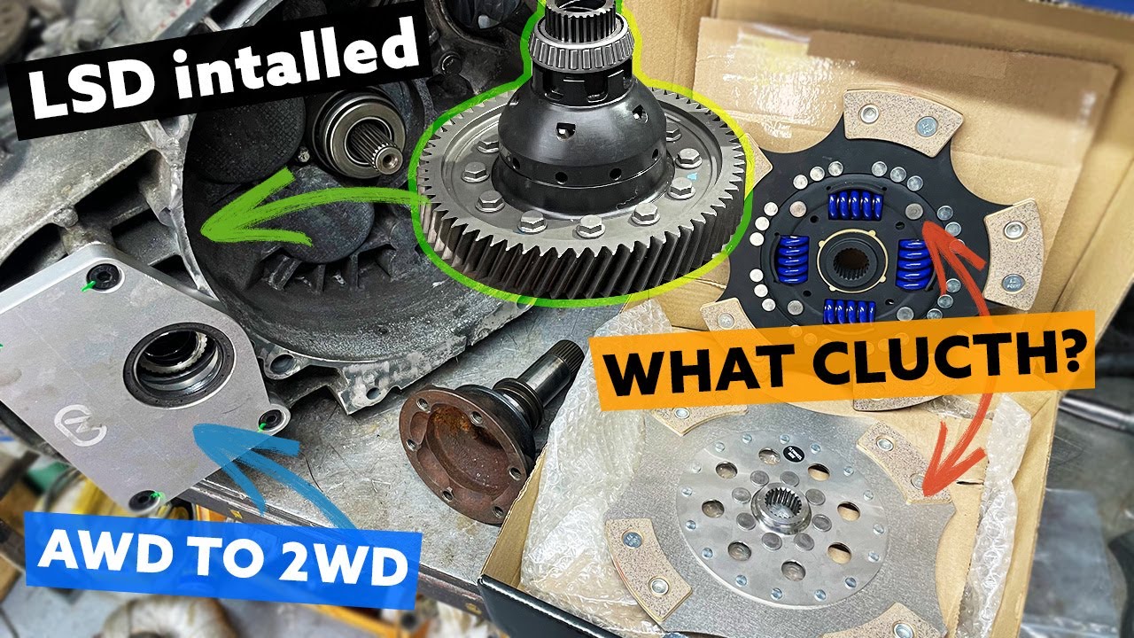 Fitting M Factory Diff. How to take crown wheel off. 2wd conversion ...