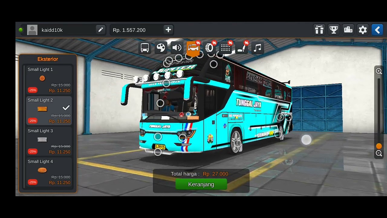 aku modif bus ku - YouTube