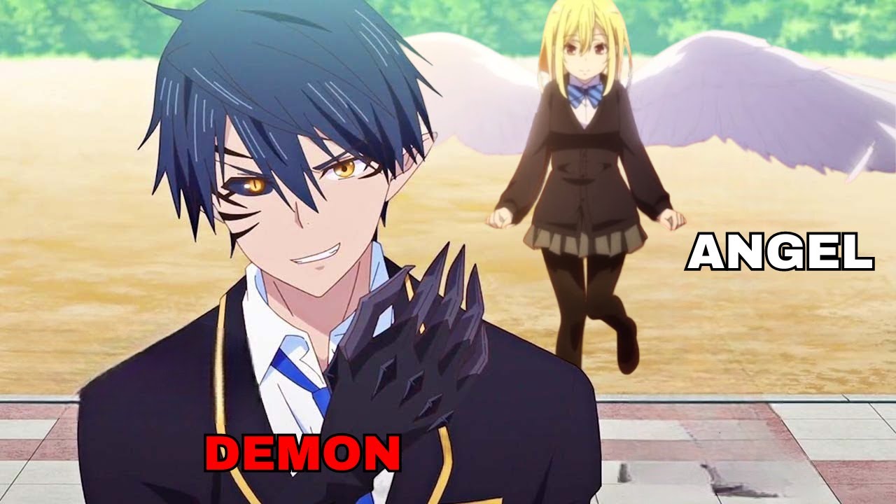 Devil Pretends To Be Normal Student To Save His World But Angels Won't ...