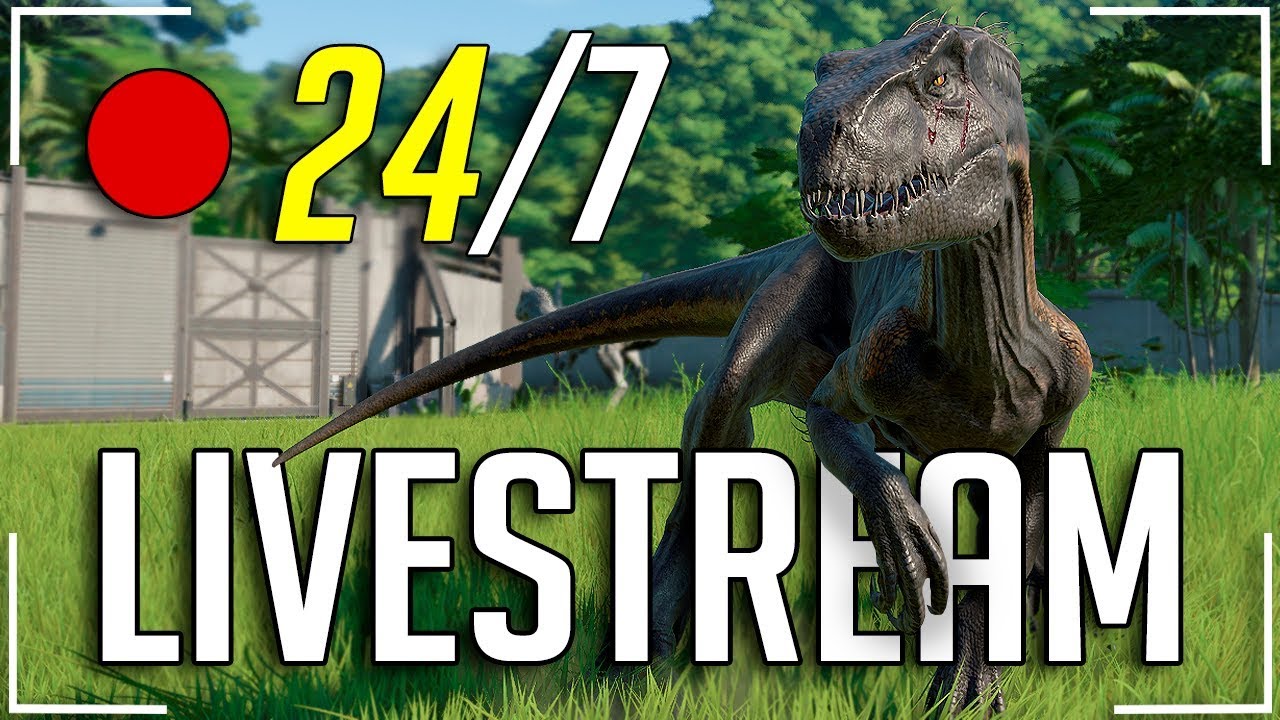 LIFE of an Indoraptor! | 🔴 24/7 INDORAPTOR CAM - Jurassic World ...