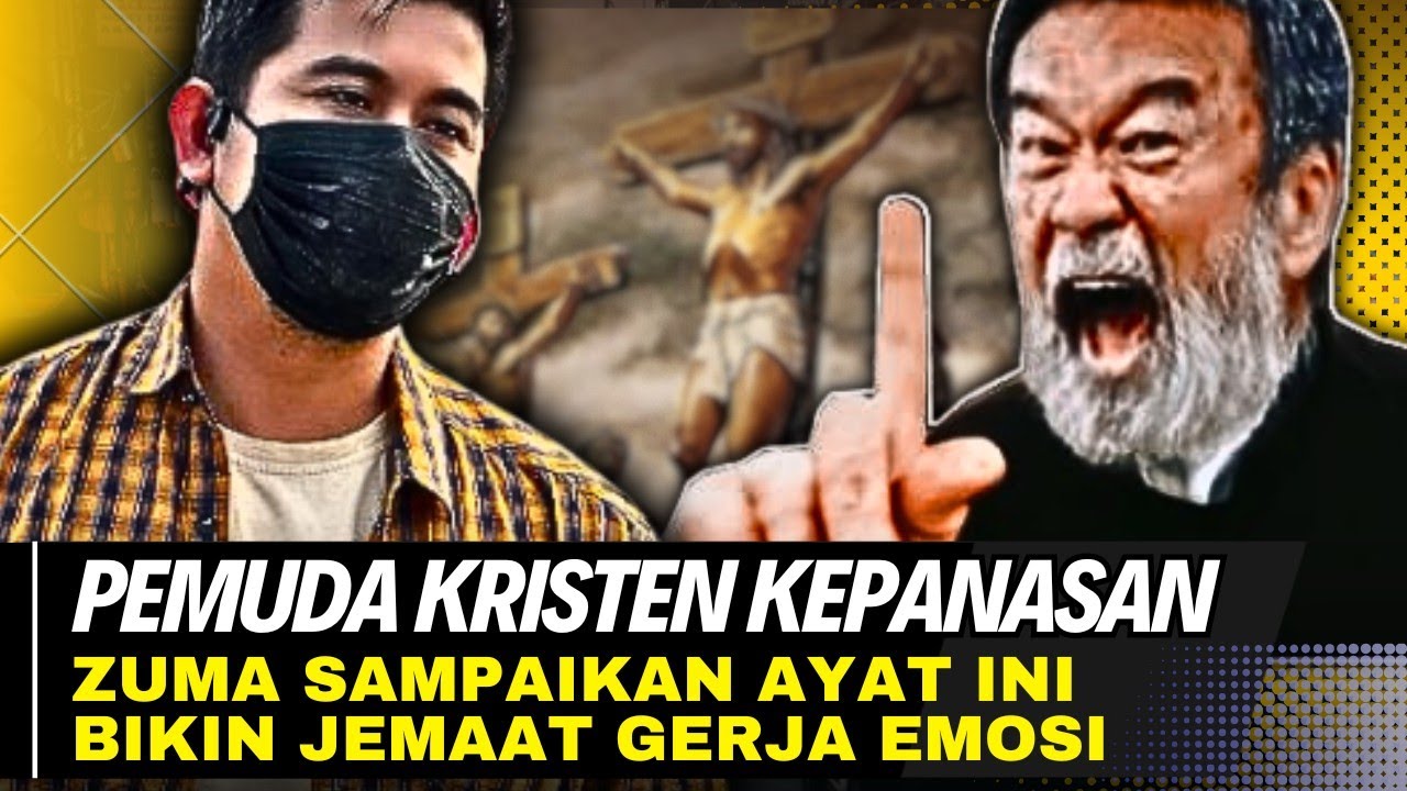 🔥PEMUDA KRISTEN KEPANASAN SAAT Ust ZUMA SAMPAIKAN AYAT INI || Debat Ust ...