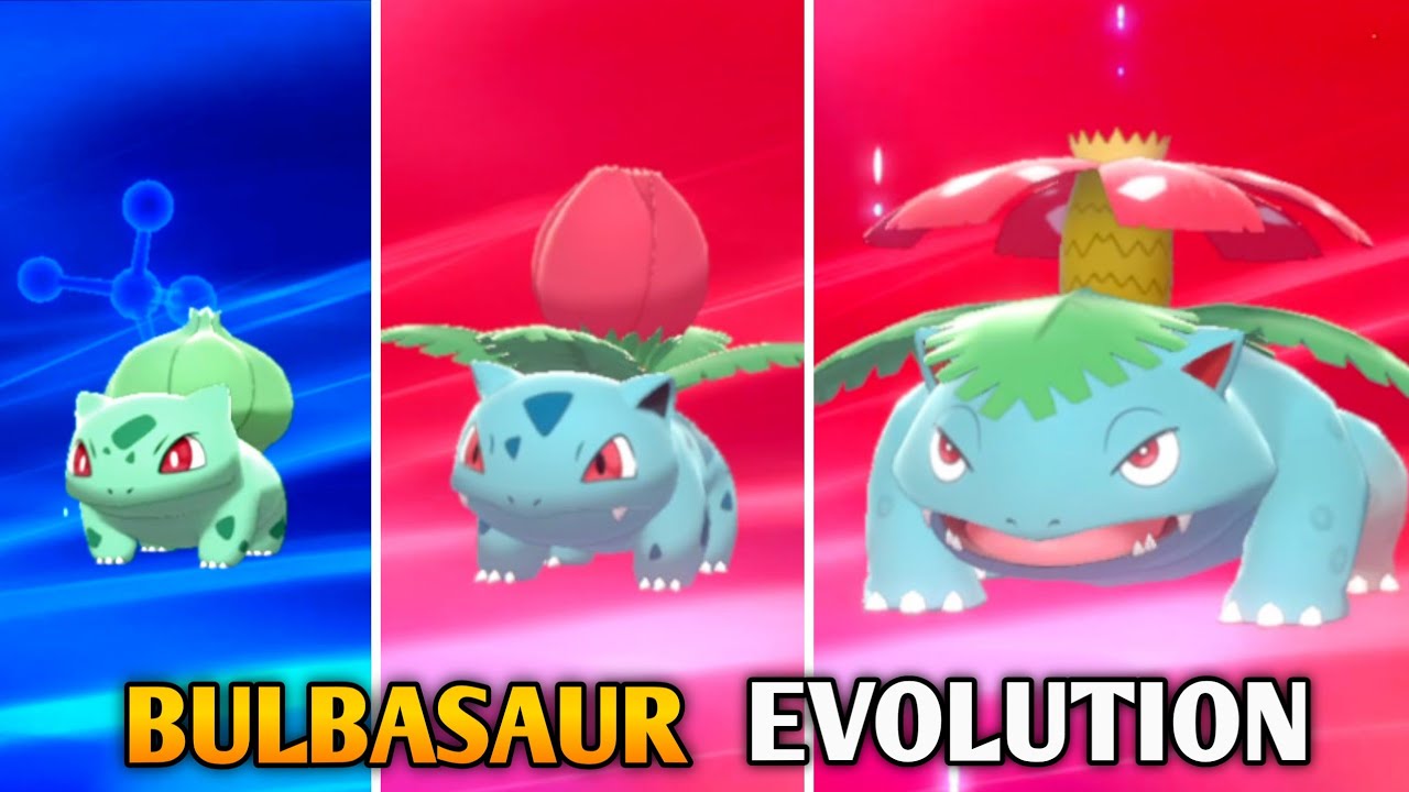 How To Evolve Bulbasaur Into Ivysaur And Venusaur In Pokemon Sword ...