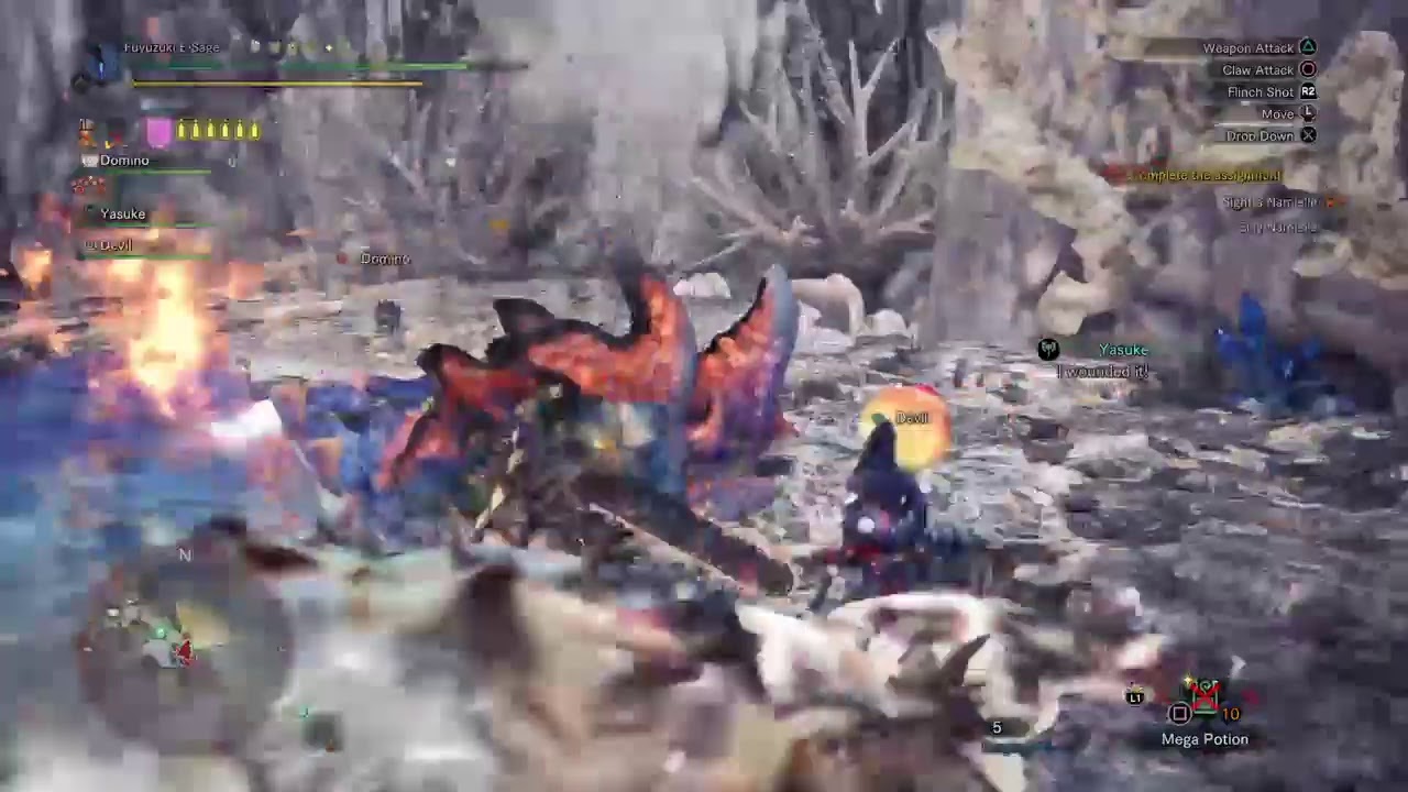 mhw: iceborne Namielle first impressions - YouTube