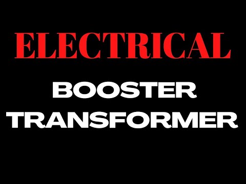 what is booster transformer|| how booster transformer work # ...