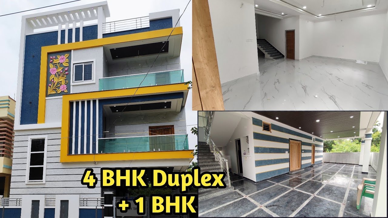 155 SY | HMDA 4000sft | East Face | New 4 BHK Duplex House for sale in ...