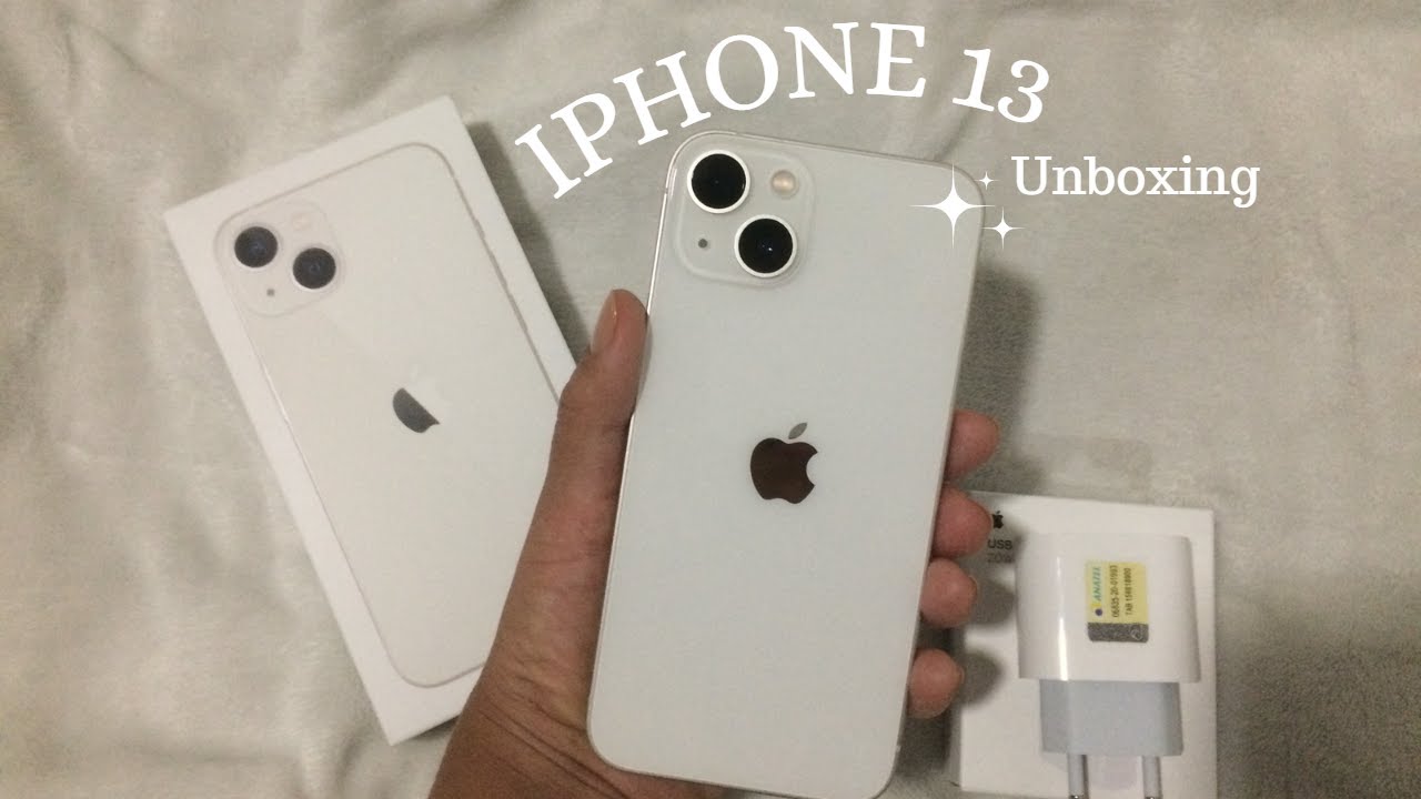 iphone 13 unboxing - YouTube