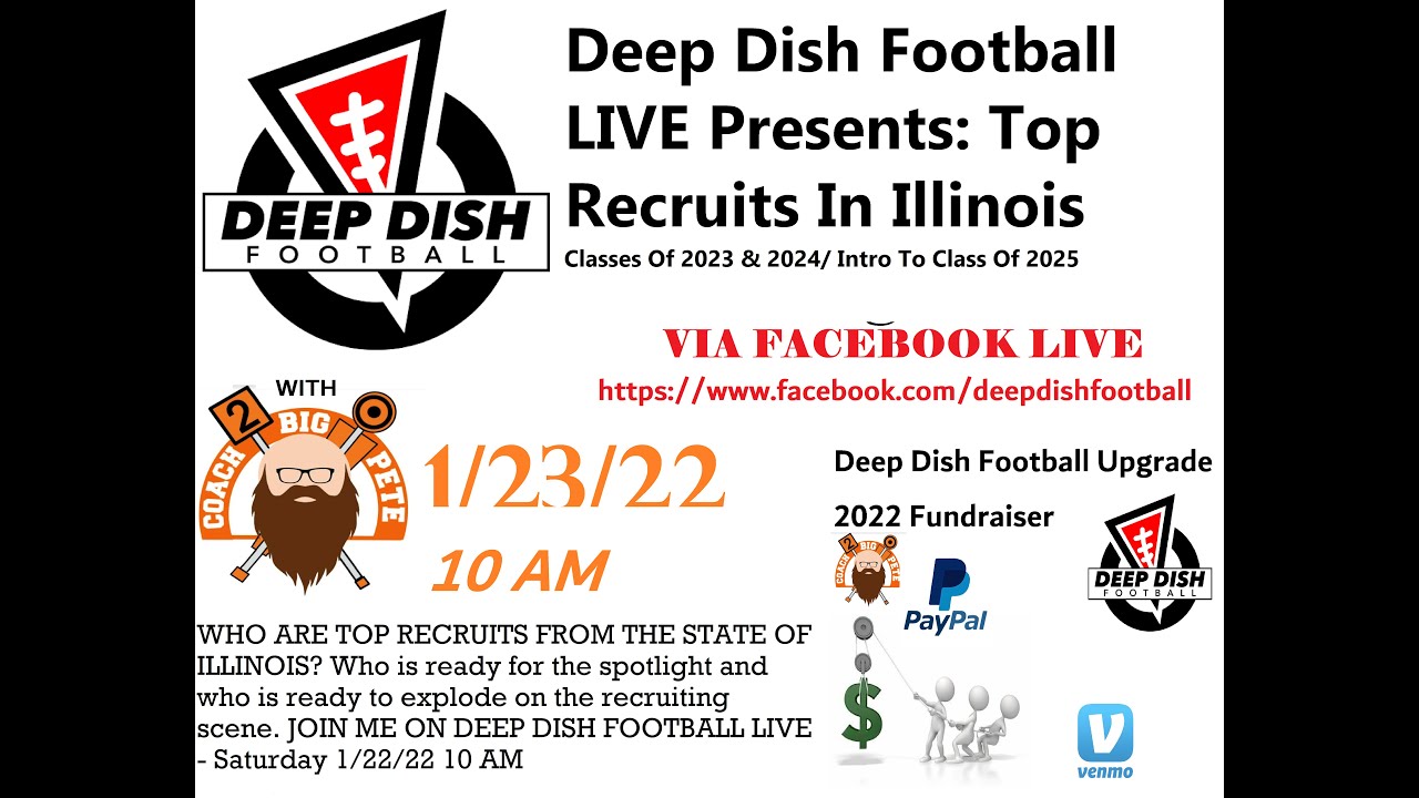 Deep Dish Football LIVE 1/23/2022: Top Recruits In Illinois Intro ...