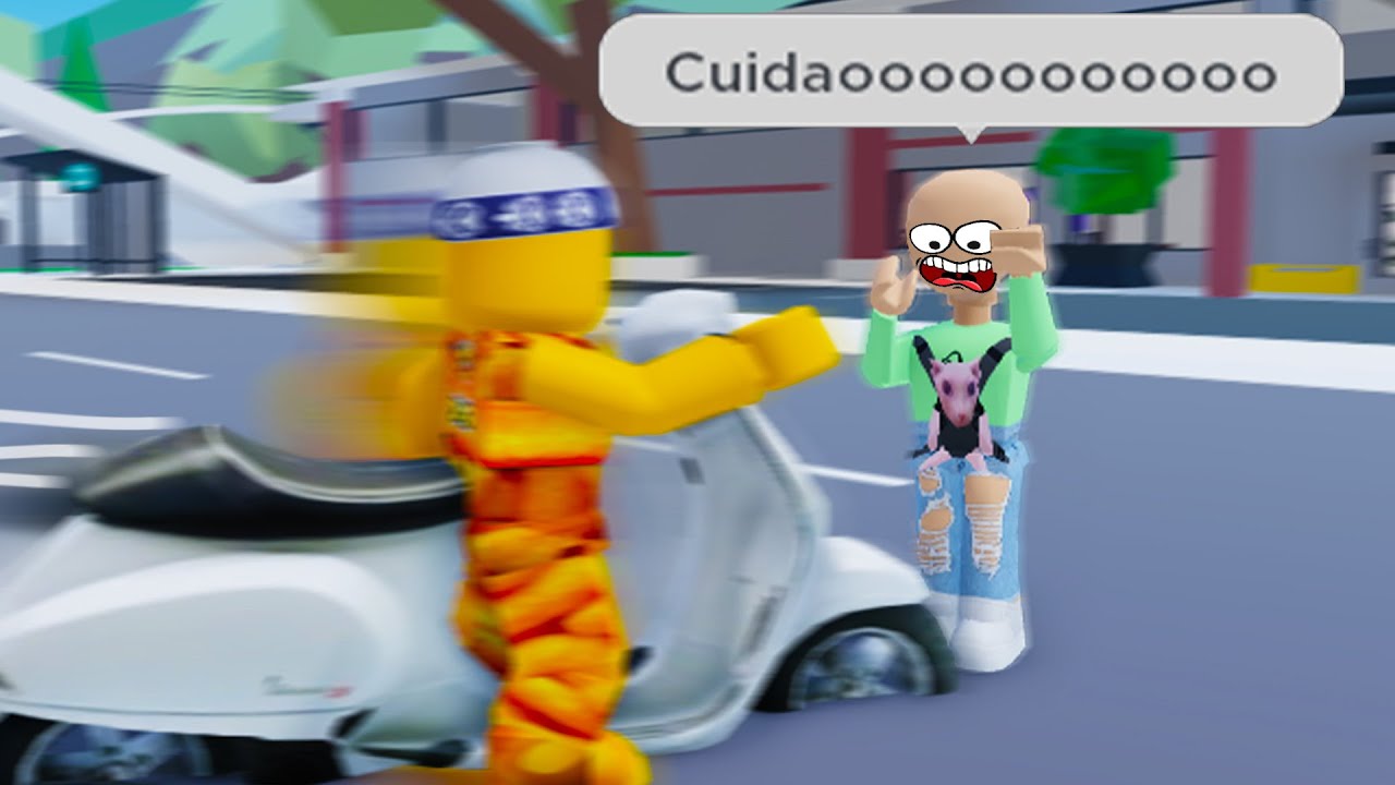 Eso le pasa por ser Calva (Historia Roblox) - YouTube