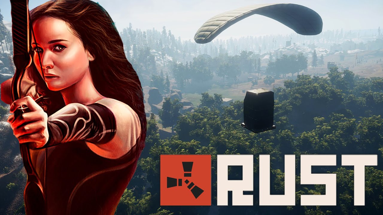 KATNISS COMES TO RUST - The Rust Hunger Games - YouTube