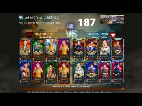 »HuN]Tú®Ks™ VS TeKBiRLiK | PORT [CrossFire Clan War] #187
