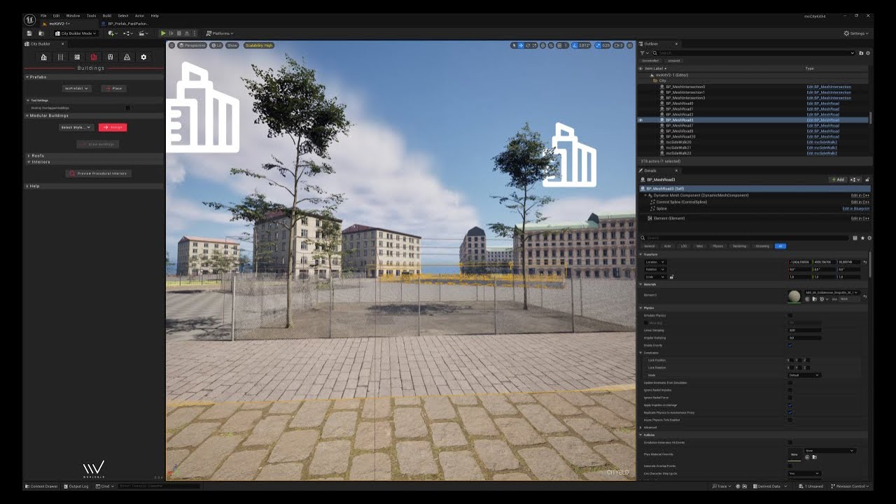 Unreal Engine 5.4 - Creating own City Kit with WorldBLD|CityBLD ...