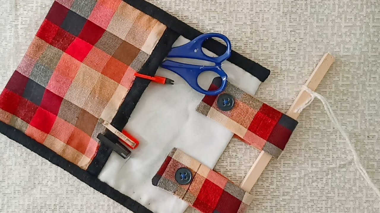 How to Make Wall Hanging Organiser Storage Pockets Sewing Tutorial ...