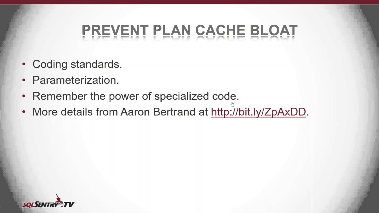 2016 04 28 11 59 Four Ways We Kill the SQL Server Plan Cache - YouTube