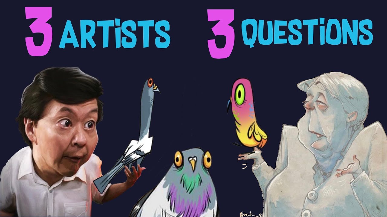 3 Artists 3 Questions - Special Feature! - YouTube