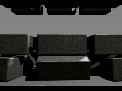 cinder blocks falling - YouTube