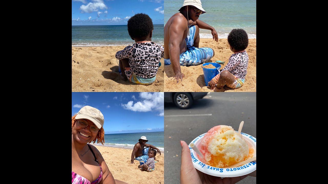 Beach Day|Shaved Ice on the North Shore! - YouTube