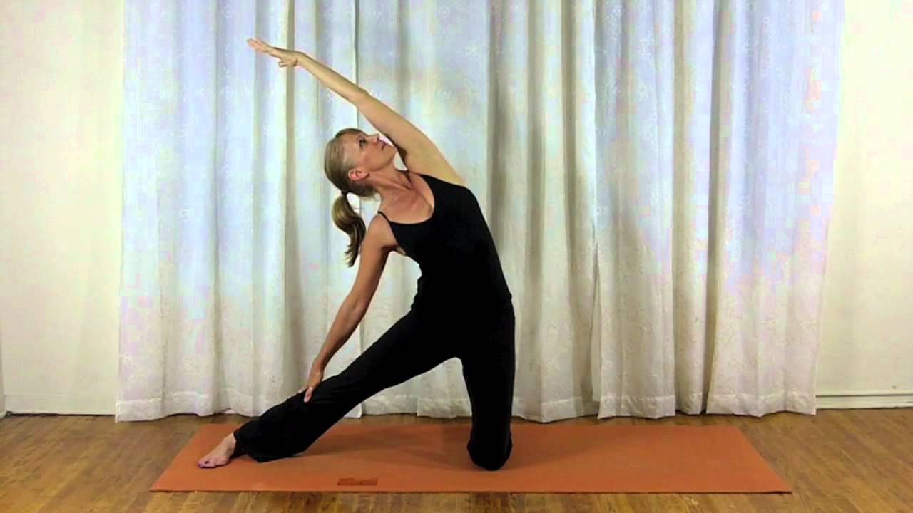 Basic Yoga | Gate Pose | Parighasana - YouTube