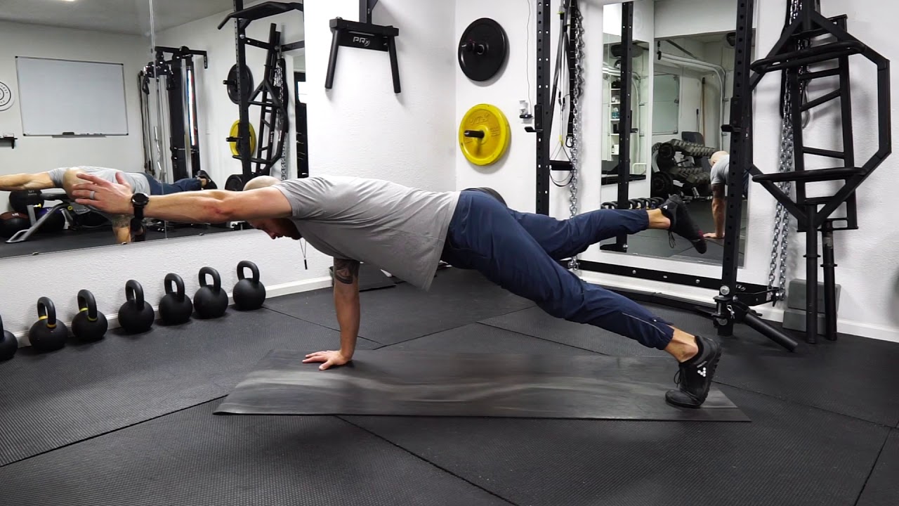 Bird Dog Planks - YouTube