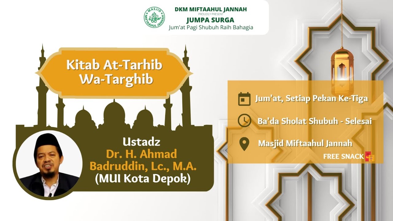 Ust. H. Muhammad Azam Shidqi, Lc. M.Si - Salam Pengabul Doa - 14 Maret ...