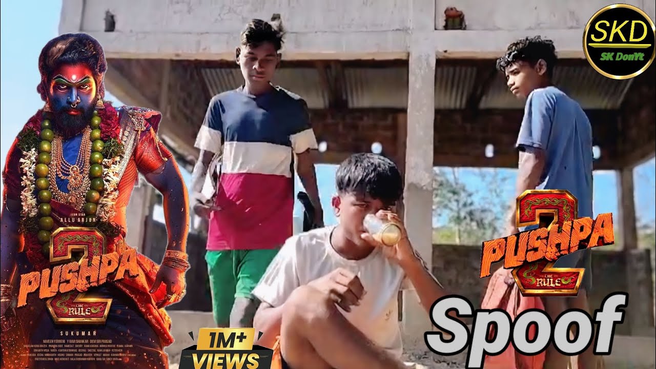 Pushpa 2 Climax Fight & Dialogue Spoof In Hindi | Life The End | Pushpa ...