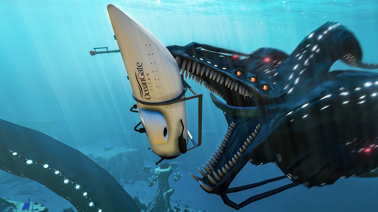 Titan Sub in Subnautica - YouTube