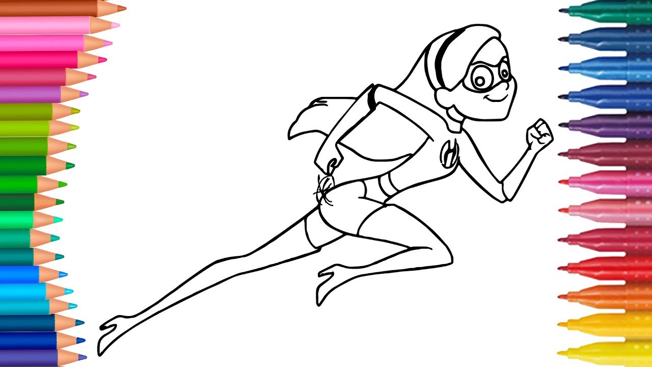 Dibujos De Los Increibles Para Colorear