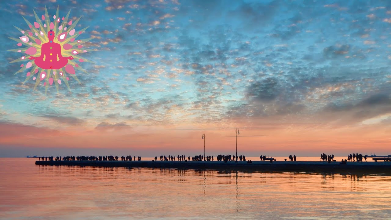 Calm Relaxing Music Beautiful sunset imagination background, Meditation ...