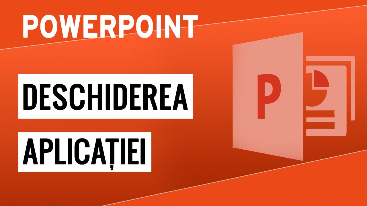 04 - Tutorial PowerPoint - Deschiderea unei prezentari Powerpoint - YouTube