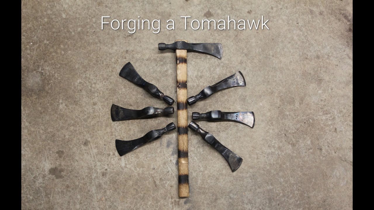 Forging a Throwing Tomahawk - YouTube