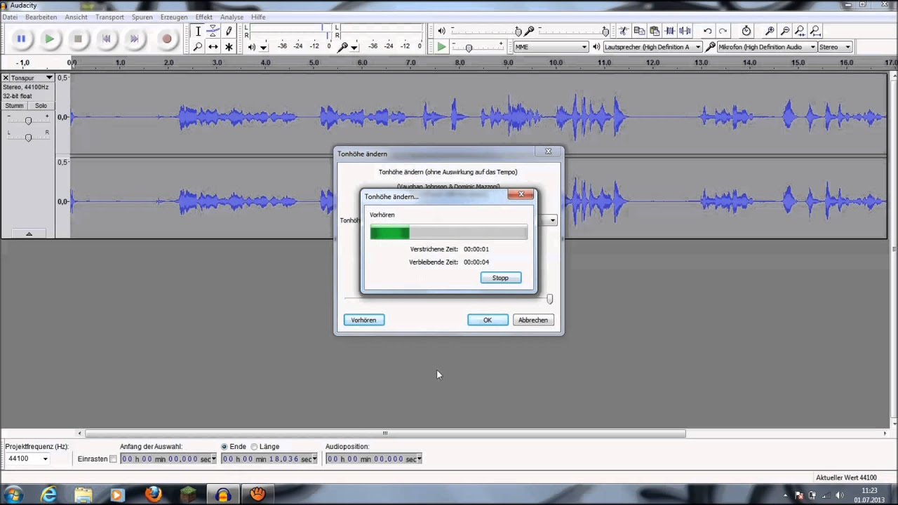 let's tutorial audacity kostenlos - YouTube
