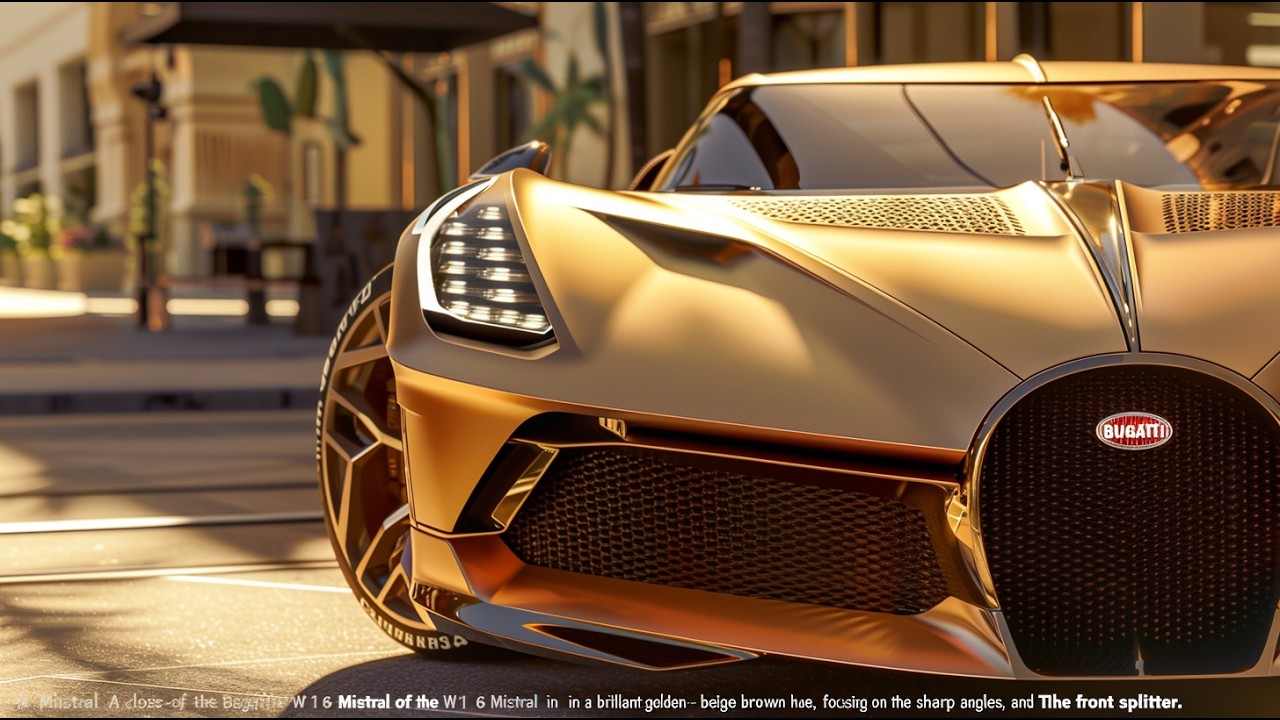 Bugatti W16 Mistral 2025: Farewell W16 Engine - YouTube